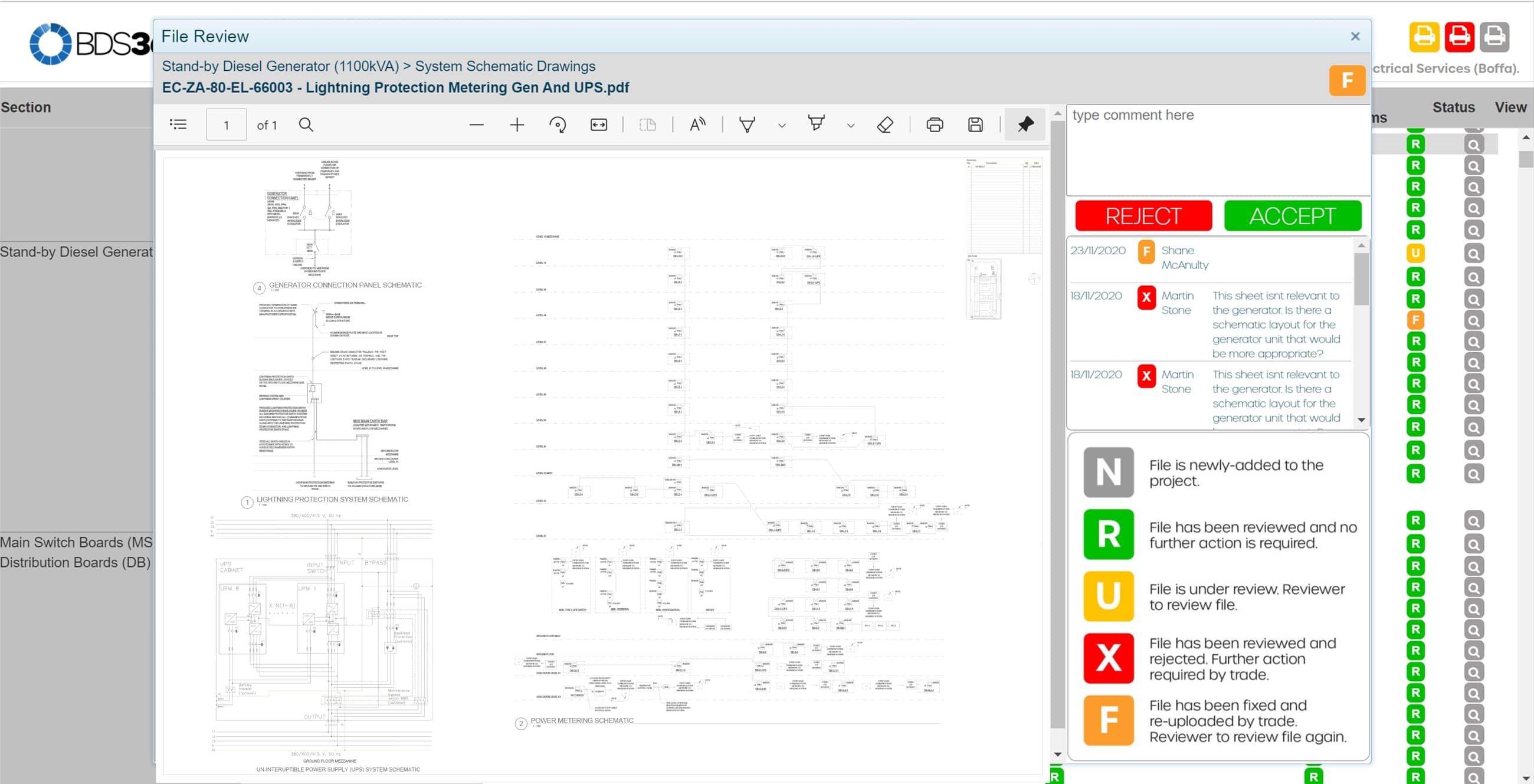 Reviewing building documentation is easy with BDS360